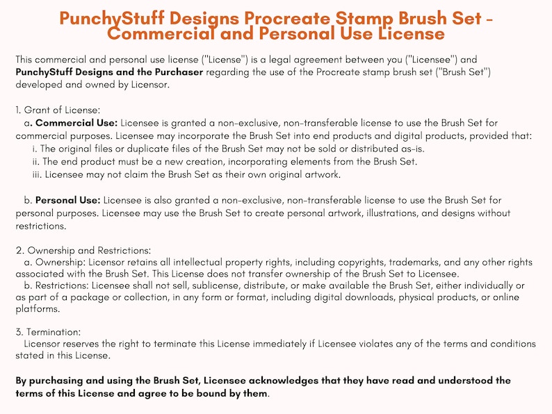 Halloween Stamp Brush Set for Procreate | Digital Stamps Commercial Use ...