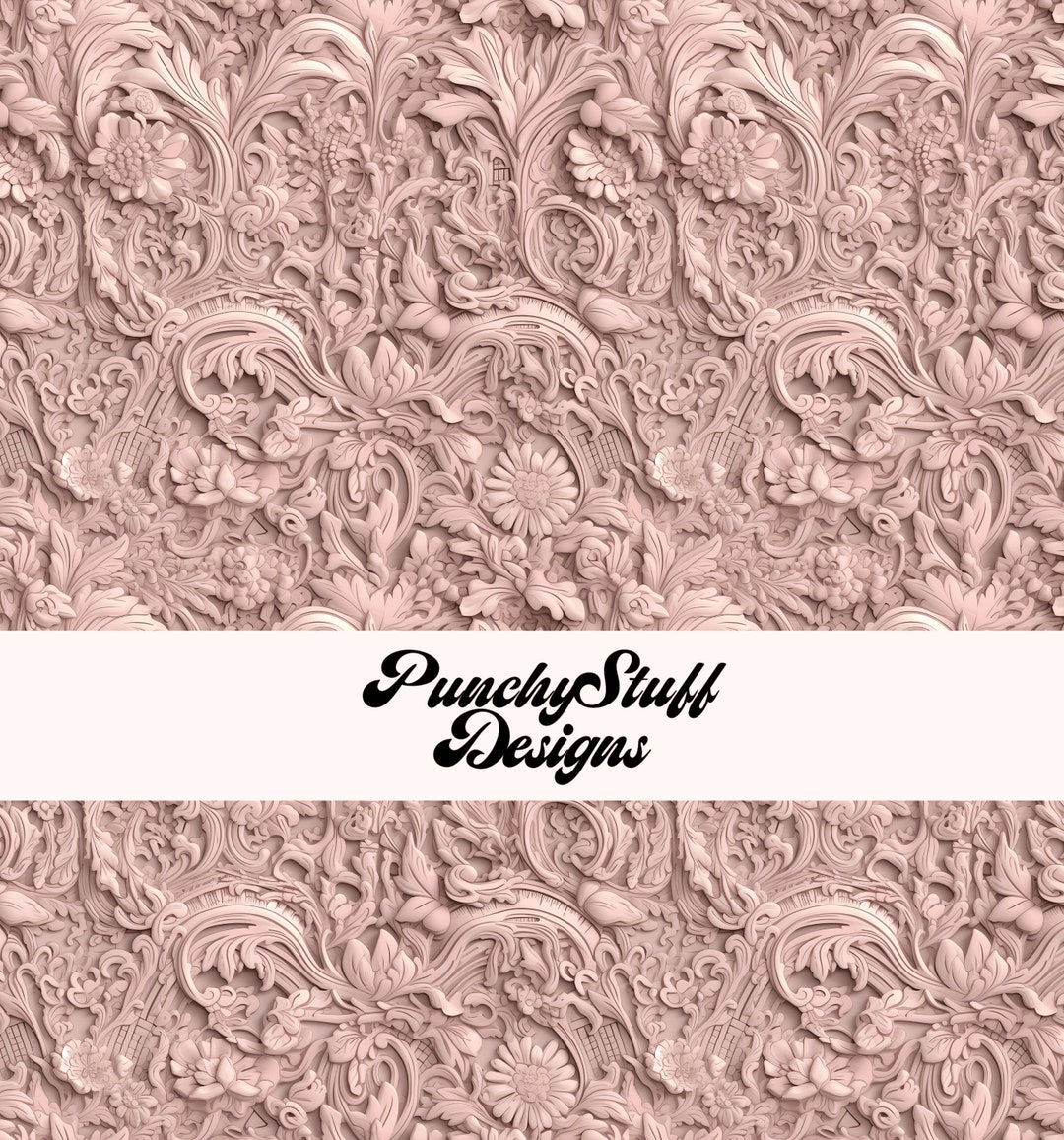 PINK PARISIAN PATTERN Seamless Digital Download French - Etsy
