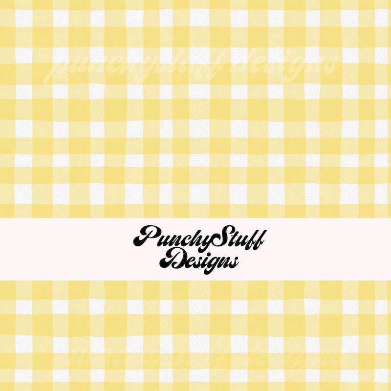 Yellow Plaid - Etsy