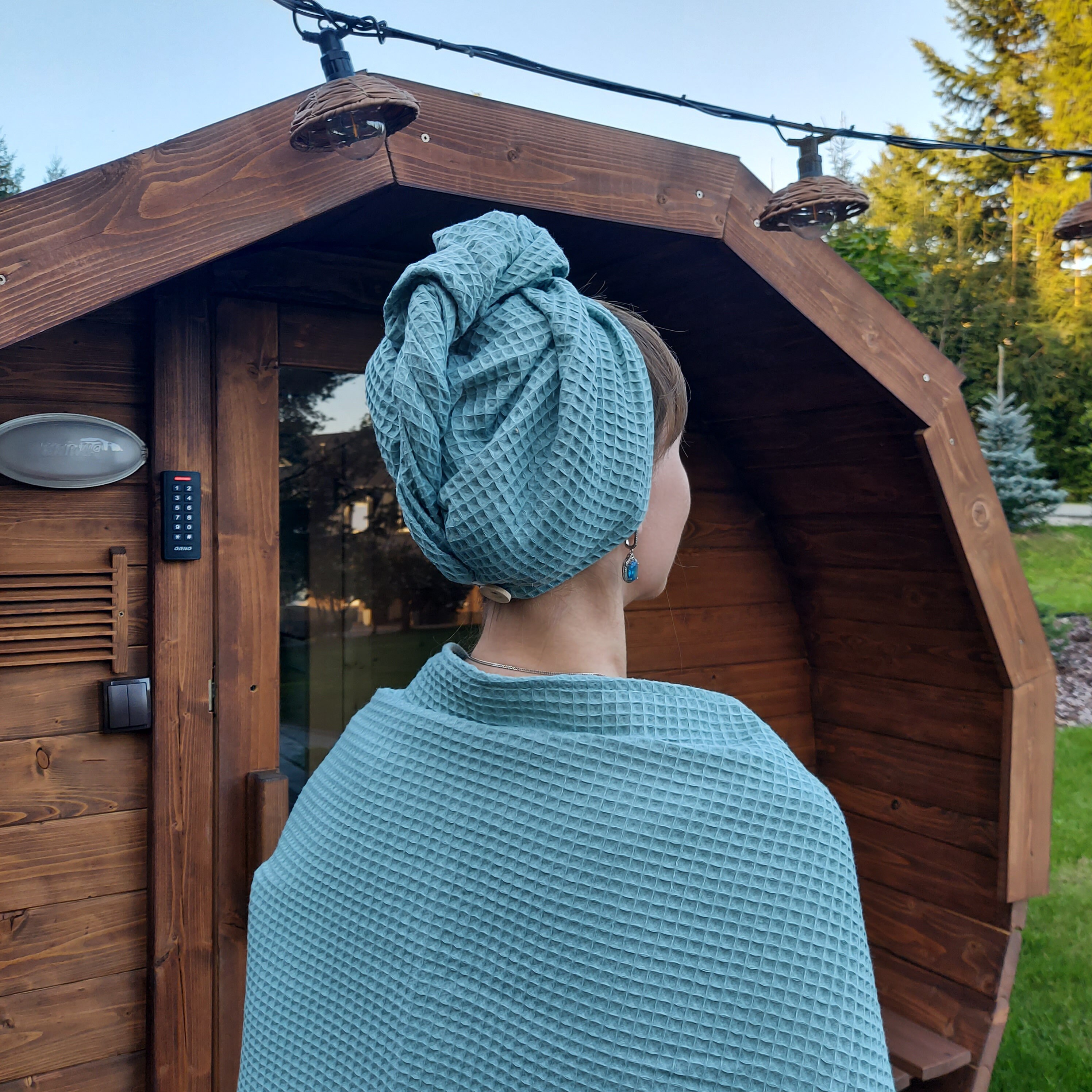 Hair Turban, Spa Turban, Hair Towel, Waffle Hair Turban, Hair Towel ...
