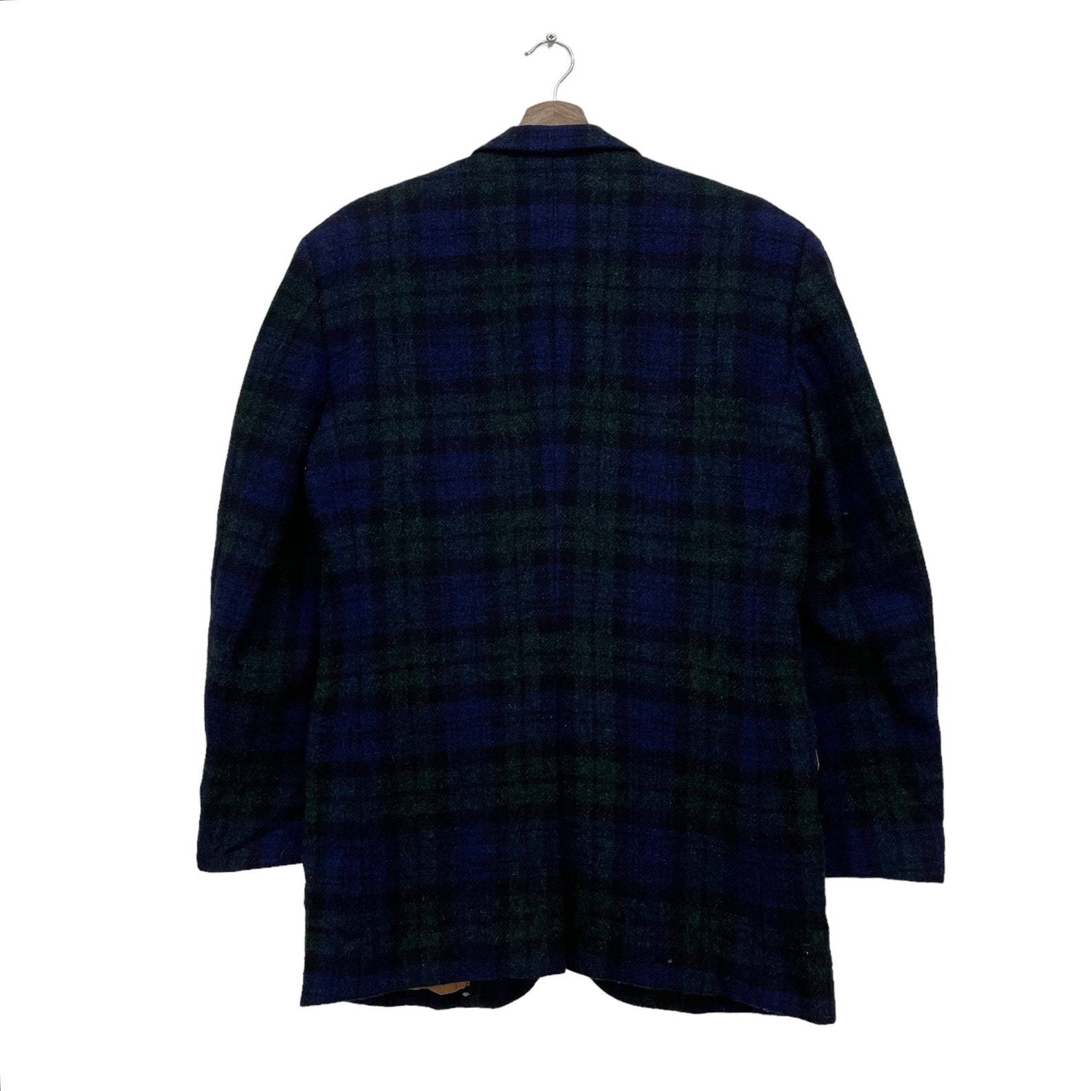 Vintage Haris Tweed Wool Checkered Jacket - Etsy