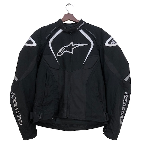 Alpinestars Beautiful Black Motorbike Riding Jacket- … - Gem