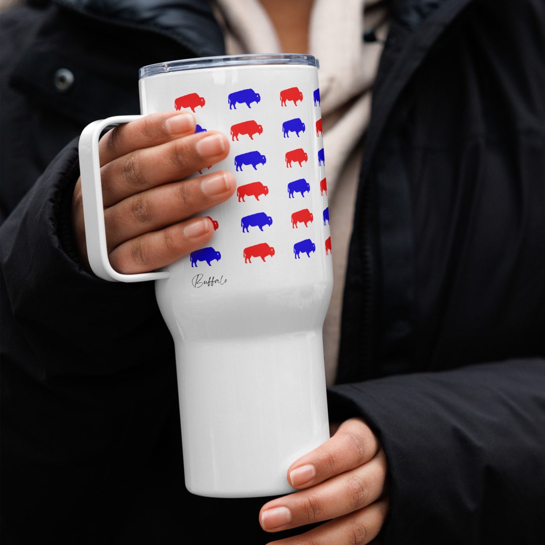 Buffalo Travel Mug With Handle - Etsy
