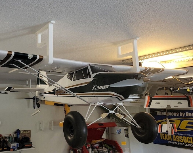 RC Airplane Hanger Ceiling Mount Wall Bracket for Hanging Extra Large ...
