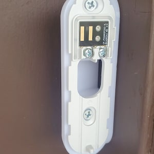 Simplisafe Video Doorbell Angle Mount Bracket Holder Wedge 90 Degree 3D ...