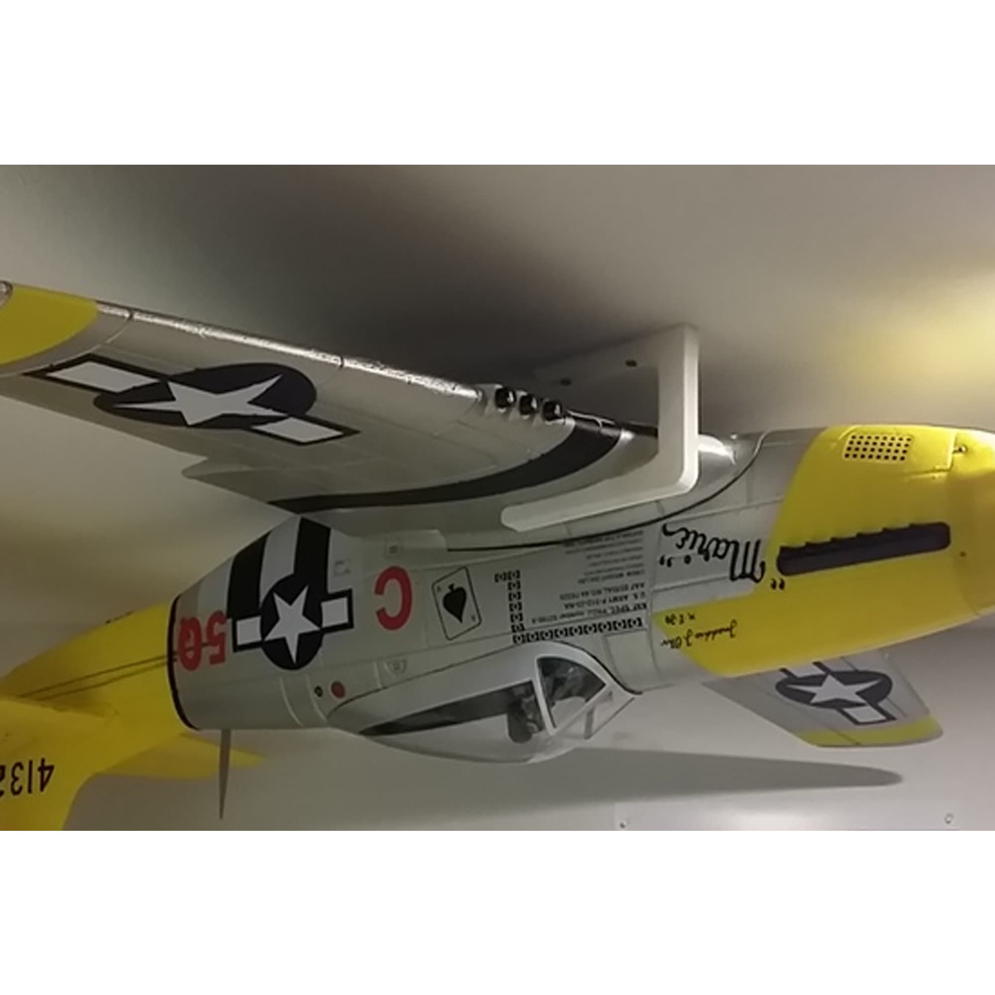 RC Airplane Ceiling Mount Wall Bracket Hangers for Hanging Small Radio ...