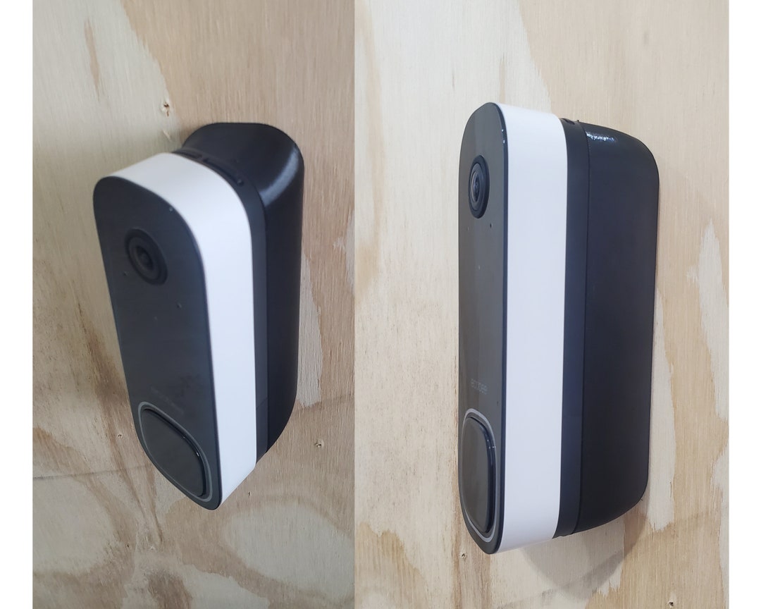Ecobee Video Doorbell Wedge Mounting Bracket 15 25 35 45 60 90 Degree ...