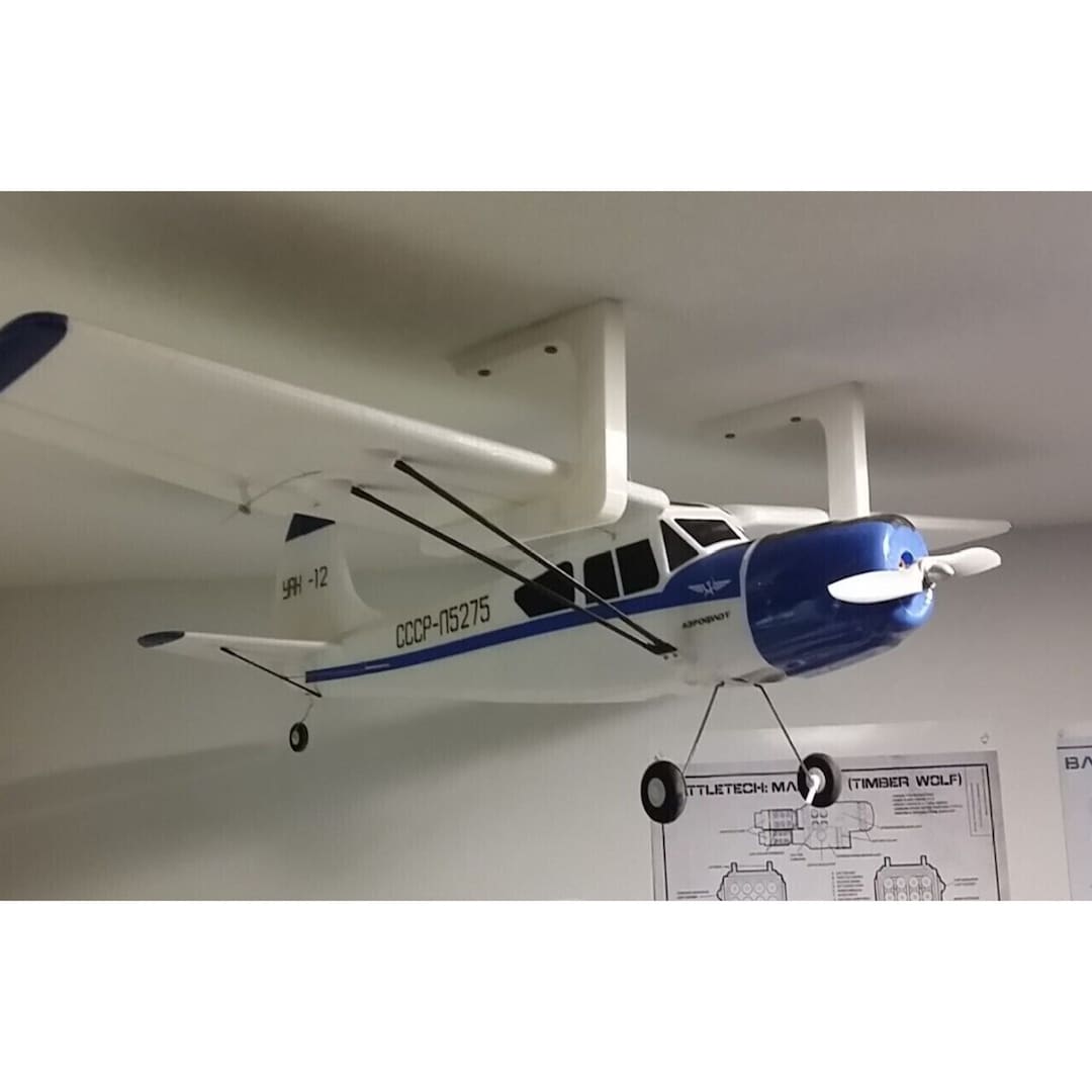 RC Airplane Ceiling Mount Wall Bracket Hangers for Hanging Small Radio ...