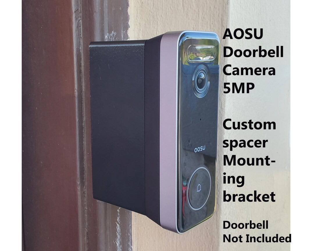 AOSU Doorbell Camera 5MP Ultra Custom Expander Spacer Mounting Bracket ...