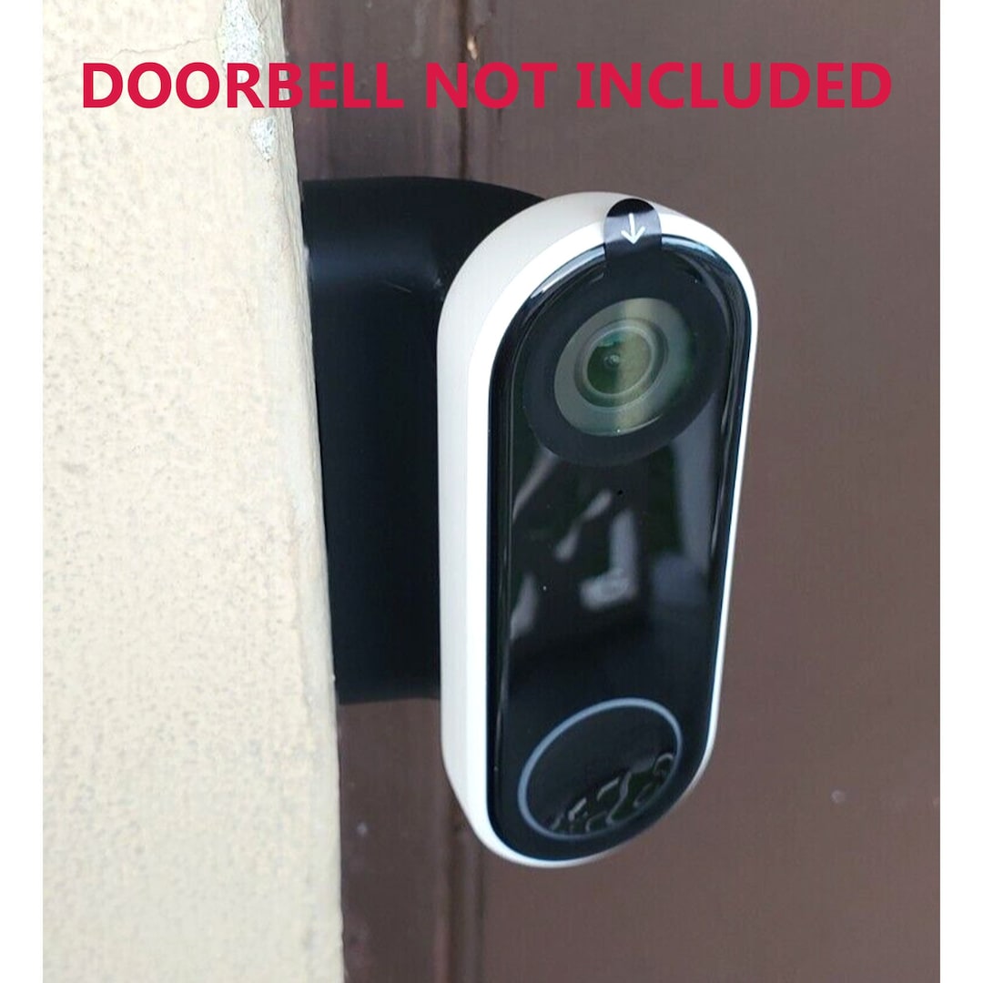 Google Nest Hello Doorbell A0077 Wired Wedge 75 Degree Angle Mount ...