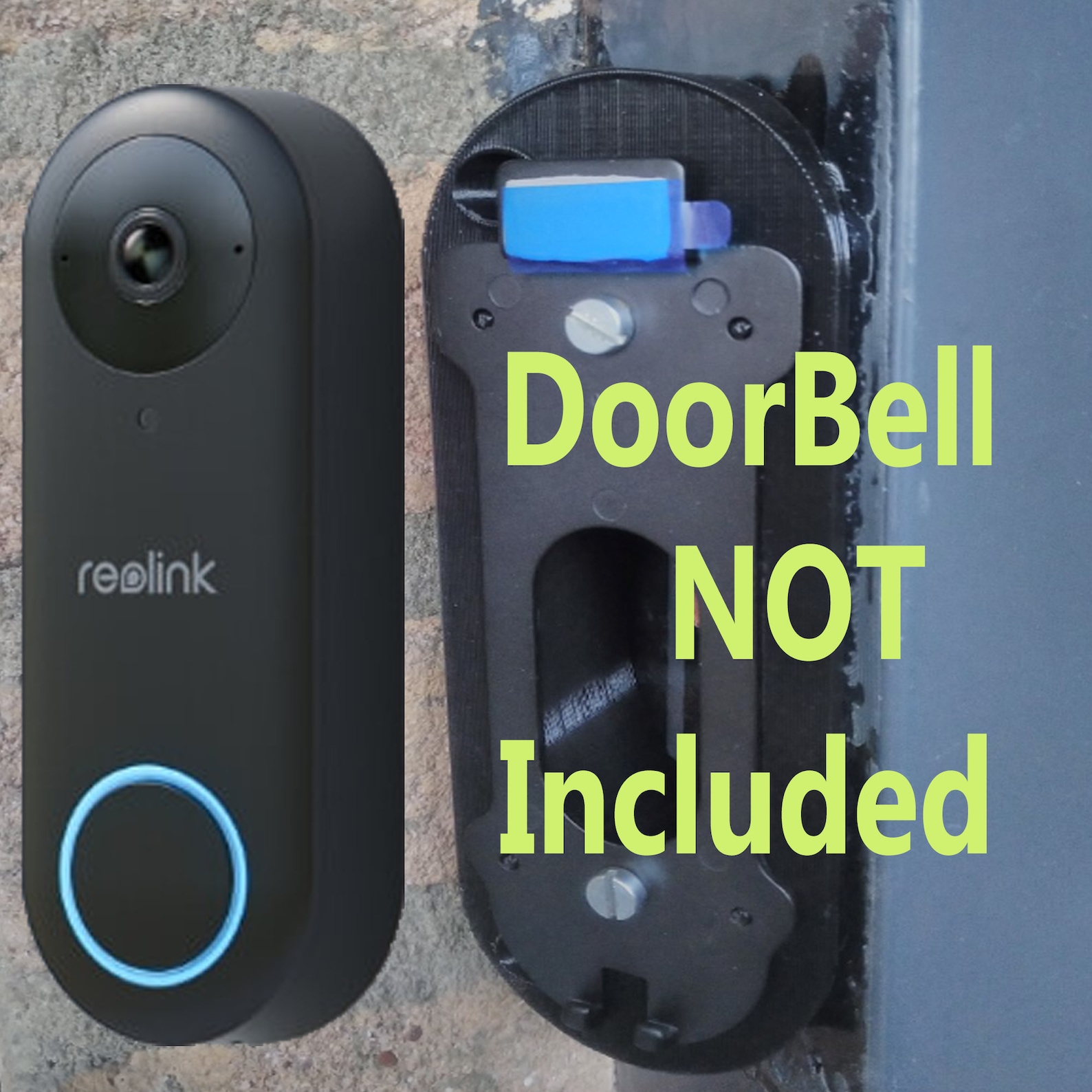 Reolink Doorbell Camera 2K 5MP Angle Mount Bracket Holder - Etsy