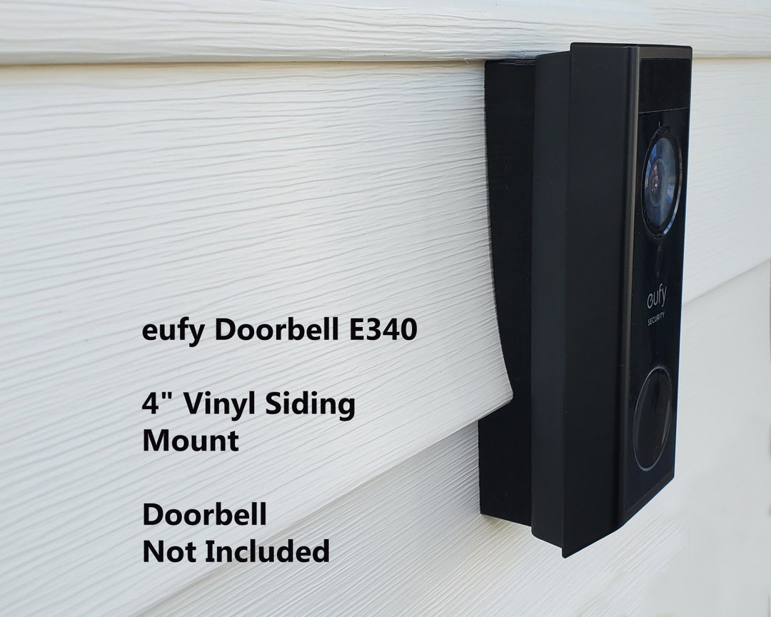 Eufy Doorbell E340 4 Inch Vinyl Siding Mounting Bracket Wedge UV ...