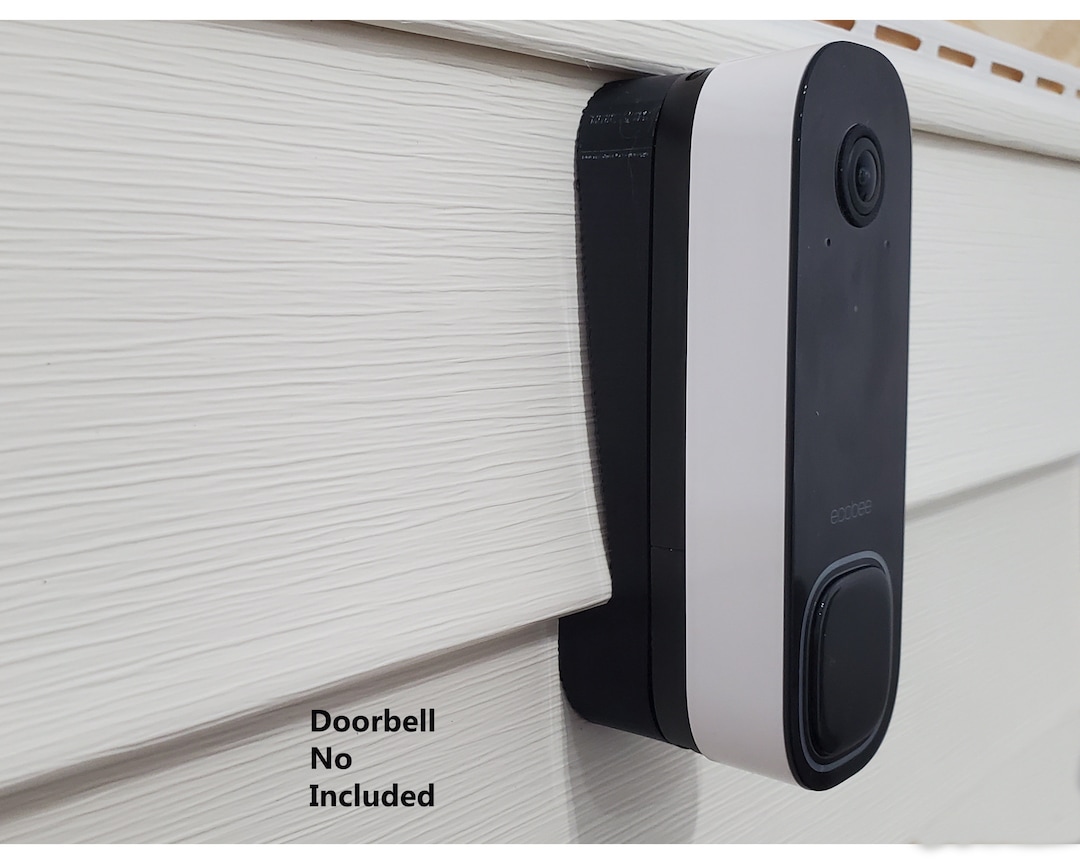 Ecobee Video Doorbell Angle Adjustment Mount Wedge 4" Vinyl Siding ...