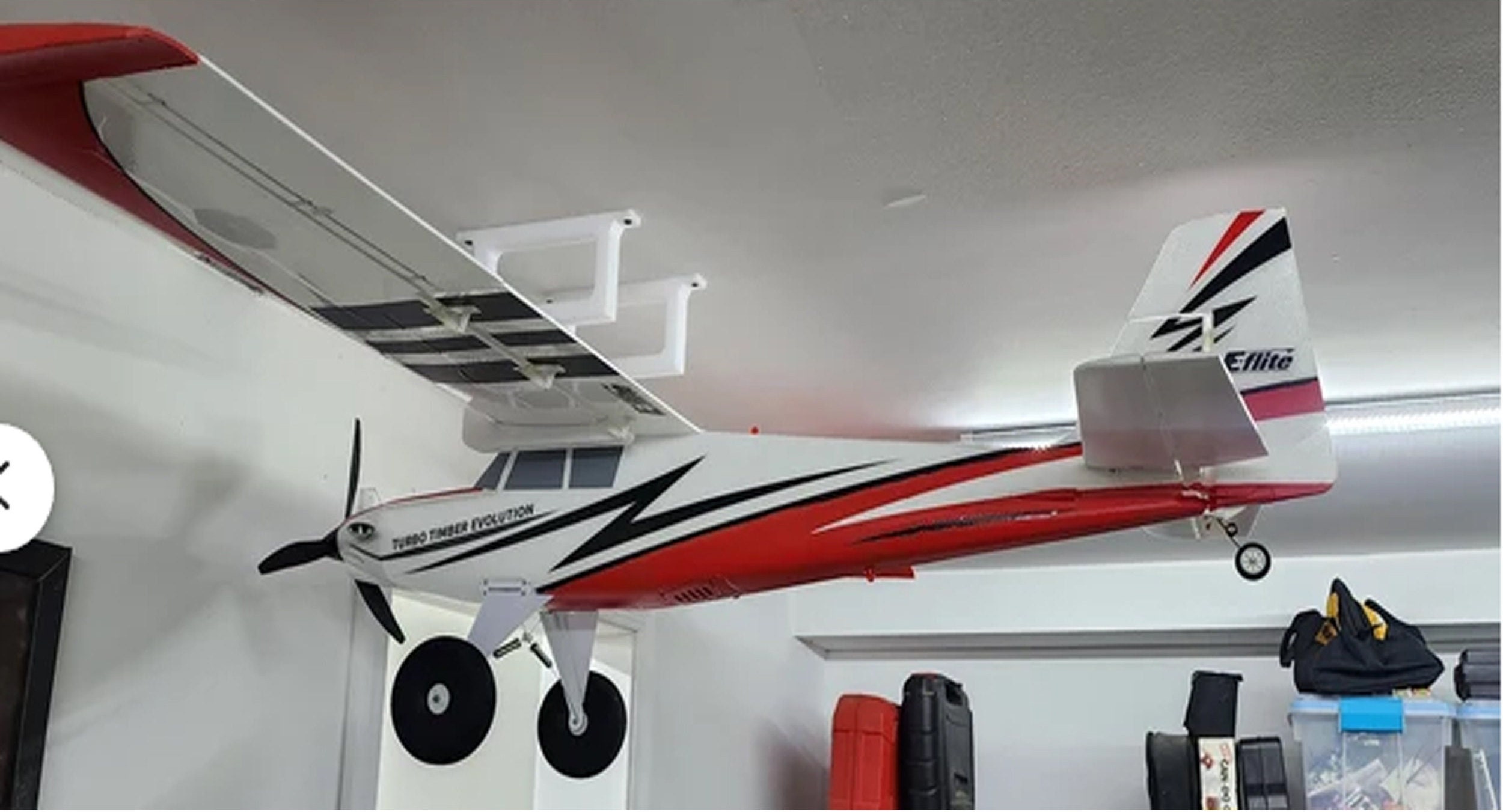 RC Airplane Hanger Ceiling Mount Wall Bracket for Hanging Extra Large ...