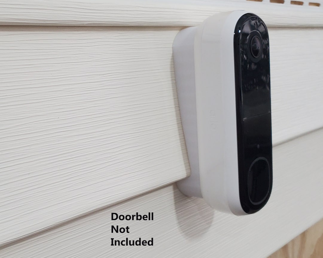 Arlo Video Doorbell 2K 2nd Generation 4 Inch Vinyl Siding Mount Wedge ...