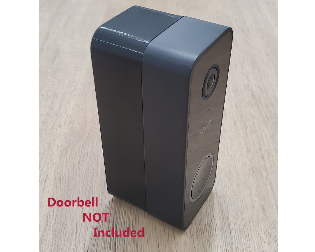 Wyze Video Doorbell V2 WVDWDV2 Custom Spacer Mounting Bracket 0.5"-3.5 ...