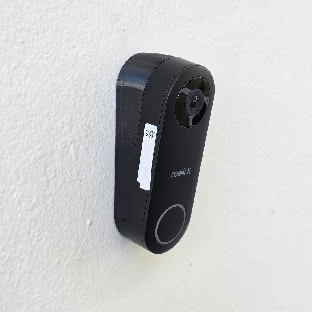 Reolink Video Doorbell Wired 2K Vertical Wedge Up/down Angle Tilt 5 10 ...