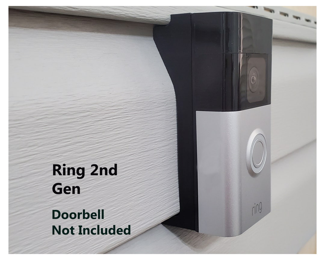 Ring 2nd Gen Dutch Lap 4.5 Siding Mounting Bracket Wedge 3D Printed UV ...