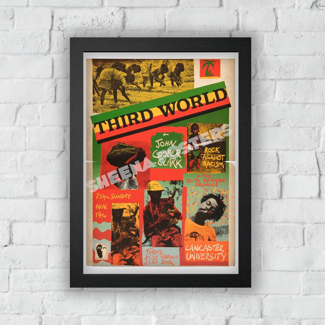 Third World Concert Print Vintage Advert Vintage Style Magazine Retro ...