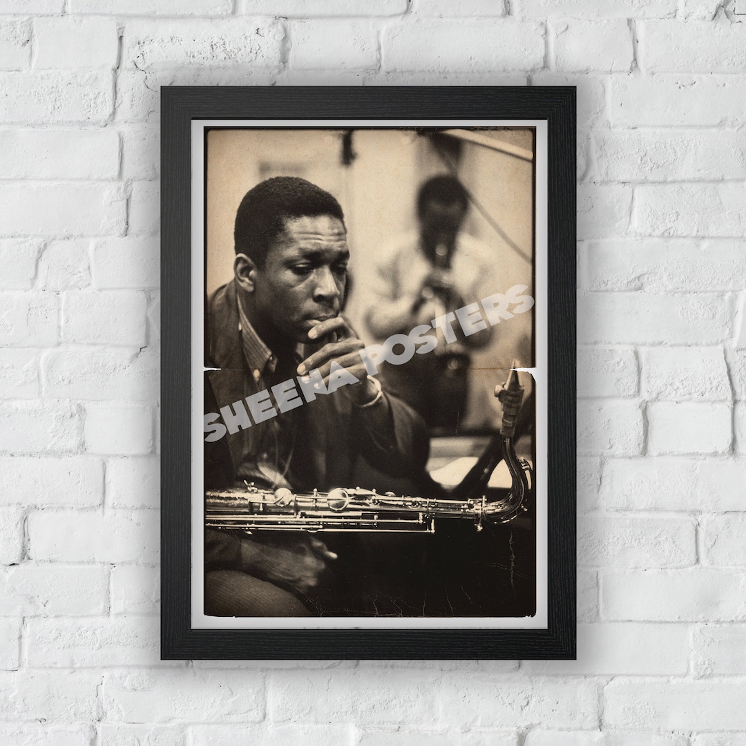 John Coltrane Concert Print Vintage Advert Vintage Style Magazine Retro ...