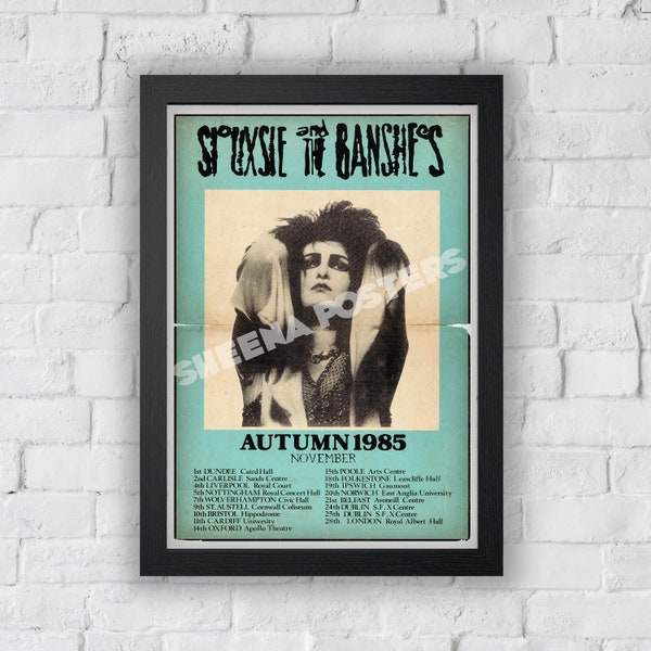 Siouxsie and the Banshees Posters - Etsy