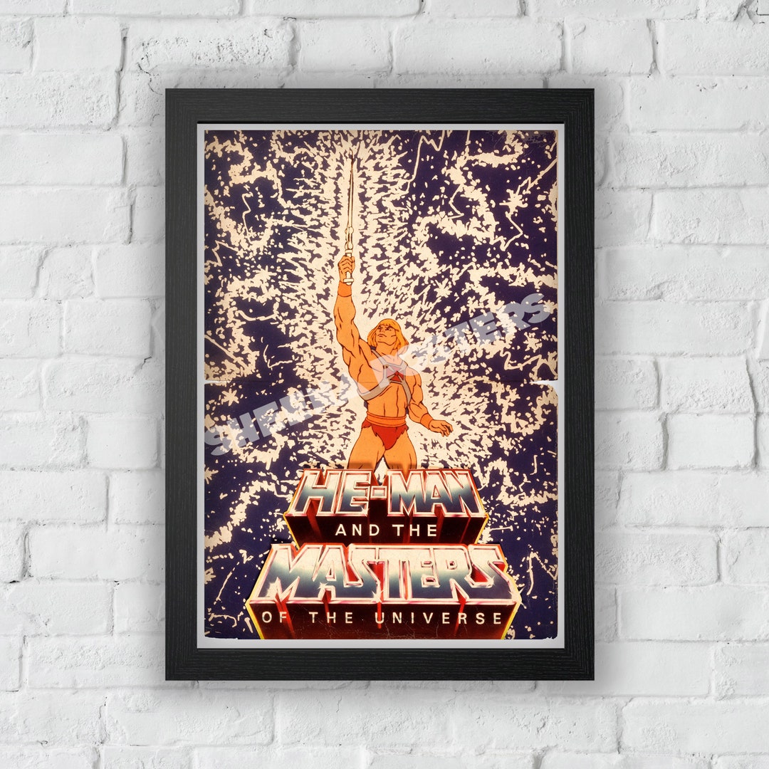 He-man Print Vintage Advert Vintage Style Magazine Retro Print- Home ...