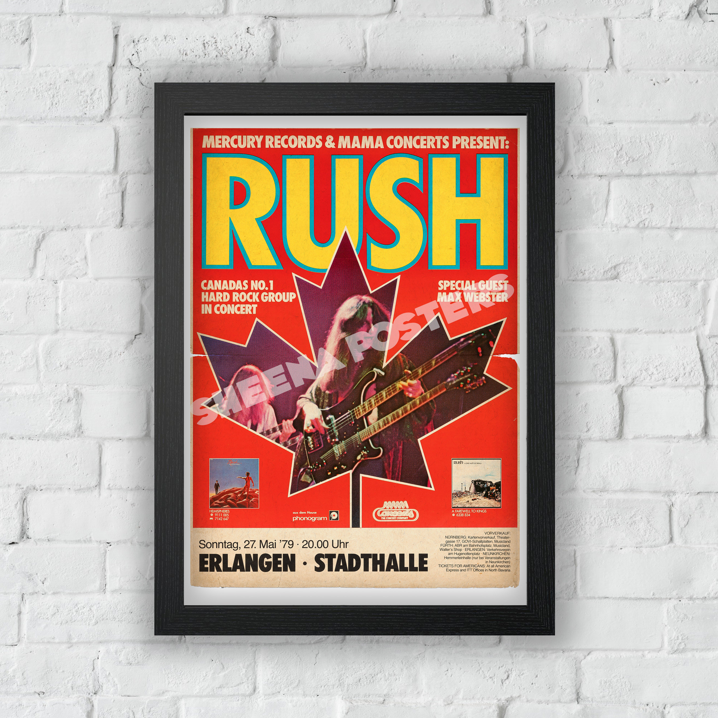 Rush Plakat