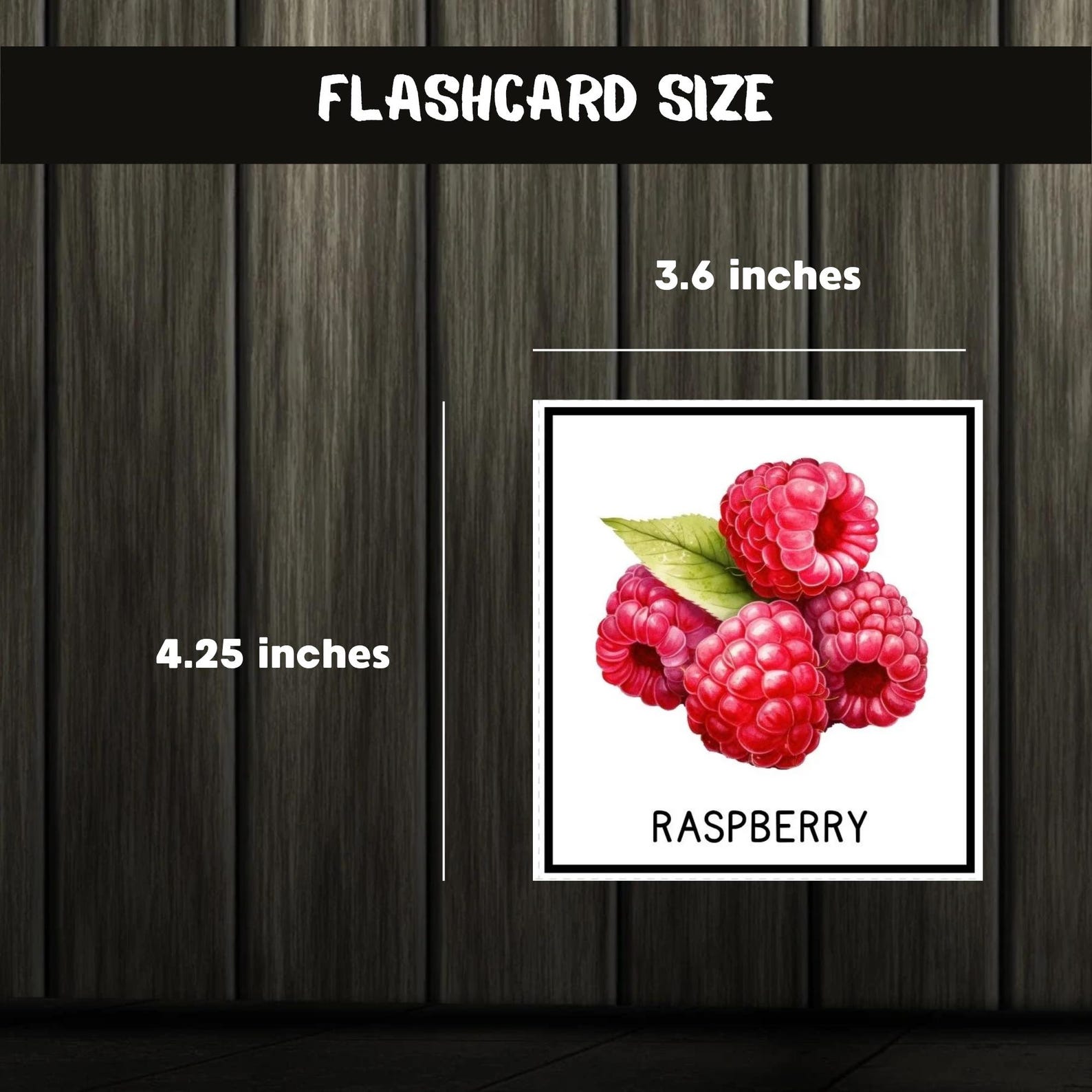 Fruits Flashcards Printable | 24 Fruits | PDF + JPG | A4 & US Letter ...