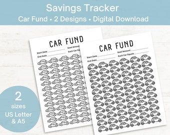Savings Tracker Printable | College Fund Tracker | Student Loan Payoff ...