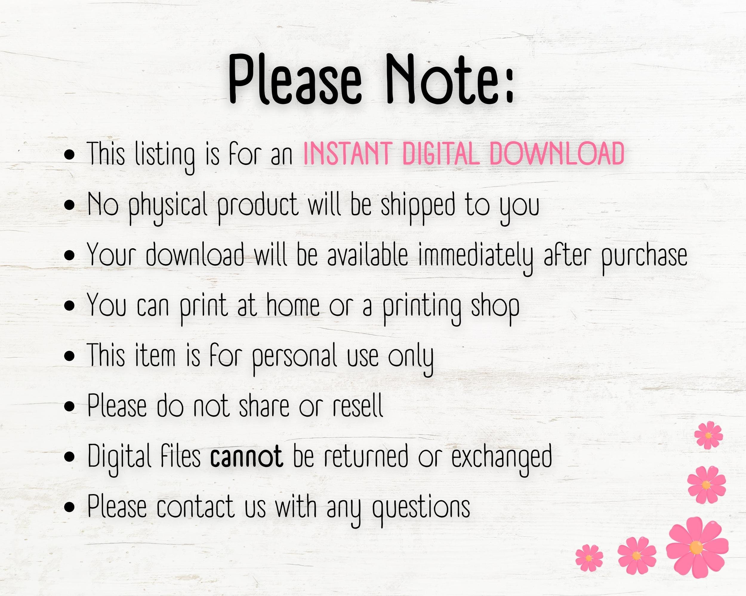 Funny Birthday Card, Digital Birthday Card, Instant Download, Happy ...