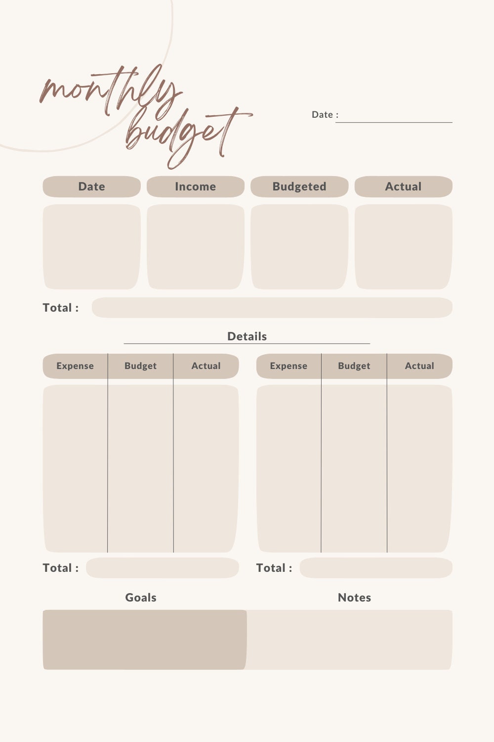 Digital and Printable Ultimate Planner - Etsy