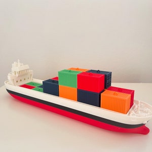 Bathtub Cargo Ship Container for Kid Bath Toy Bathroom Shower - Etsy