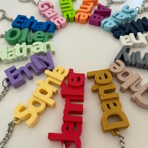 Customized Name Keychain Keyring Personalized Gifts for Children Gifts ...