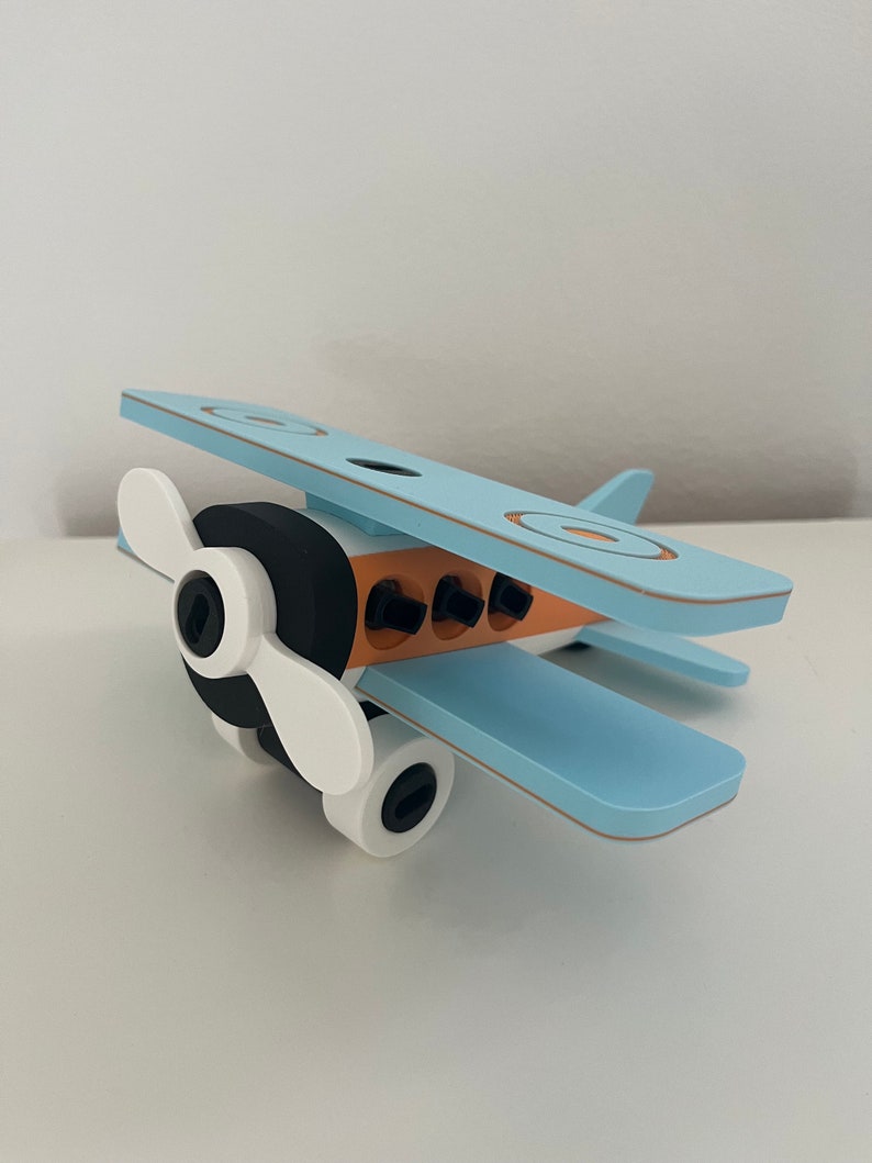 Kids Toy Plane Aviation Interactive With Functional Wheels - Etsy