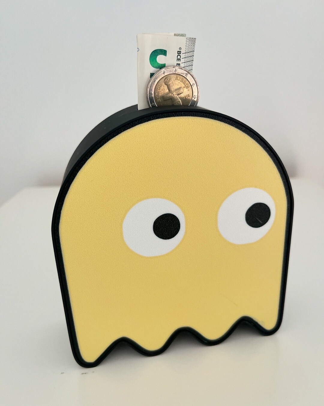 Ghost Pacman Piggy Bank for Kids - Fun Money Saving Toy - Etsy