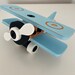 Kids Toy Plane Aviation Interactive With Functional Wheels - Etsy