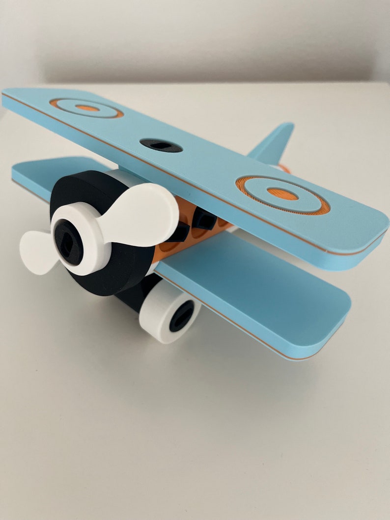 Kids Toy Plane Aviation Interactive With Functional Wheels - Etsy