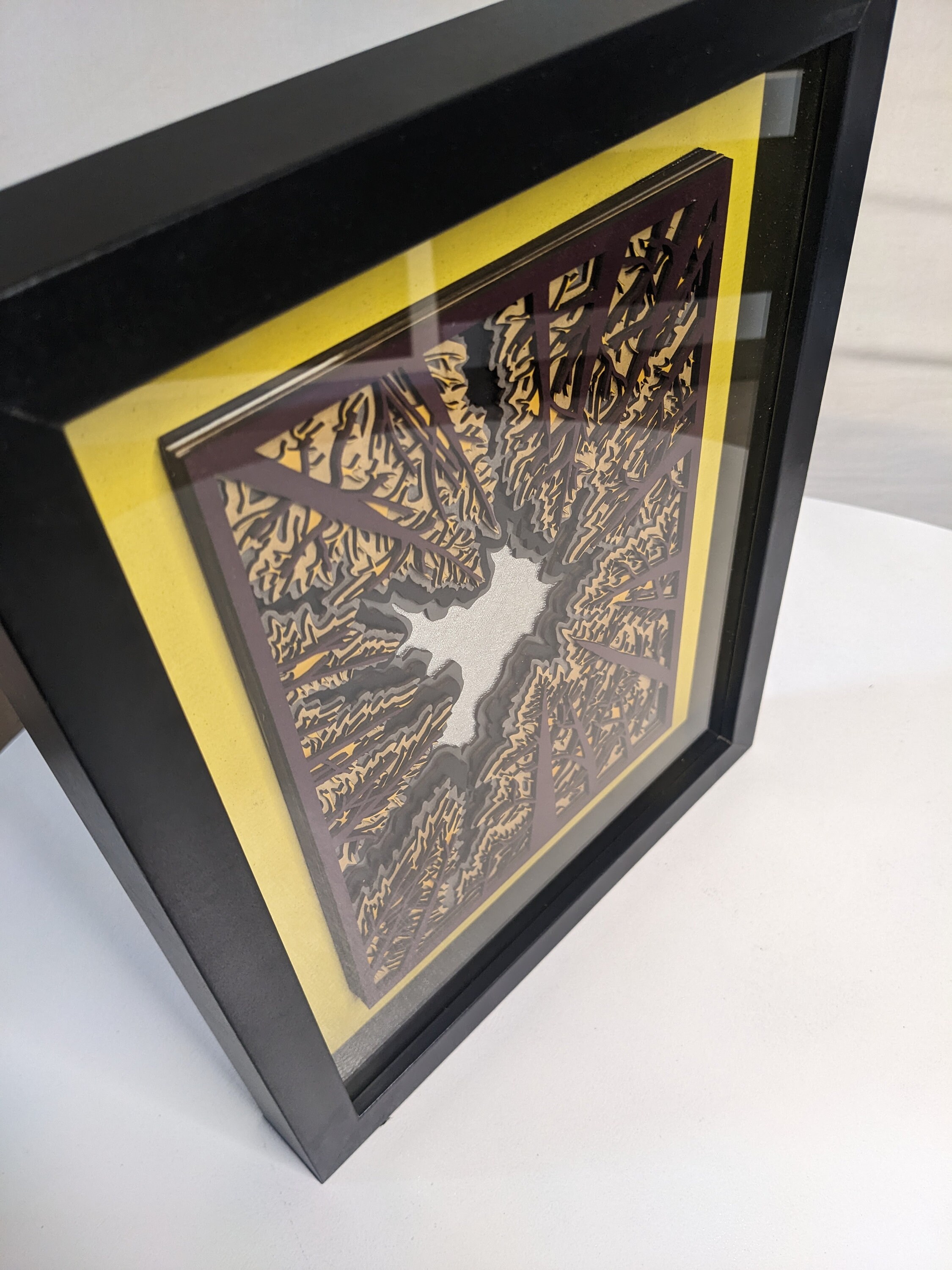 3D Ponderosa Pines Layered Laser Cut - Etsy