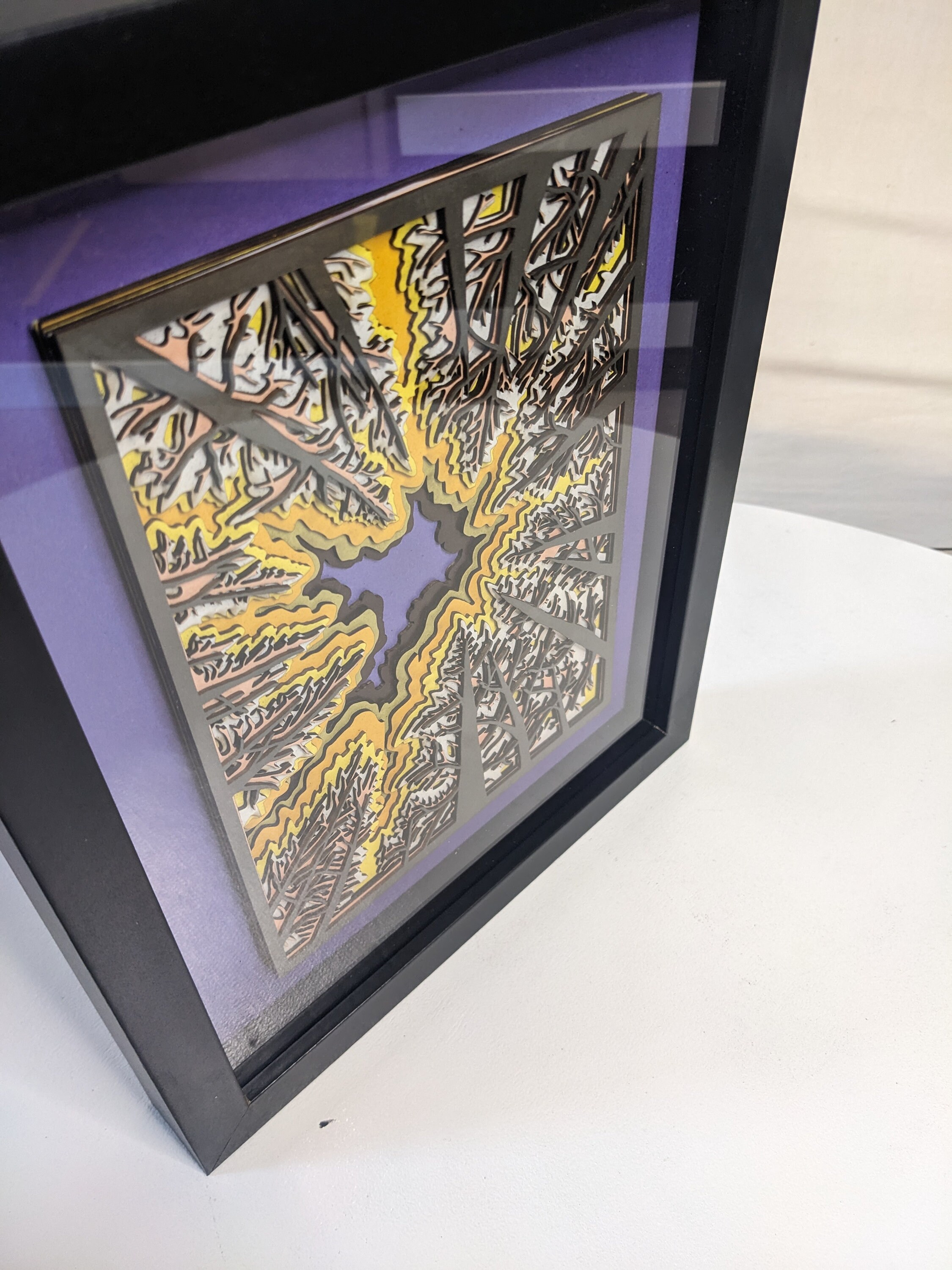 3D Ponderosa Pines Layered Laser Cut - Etsy