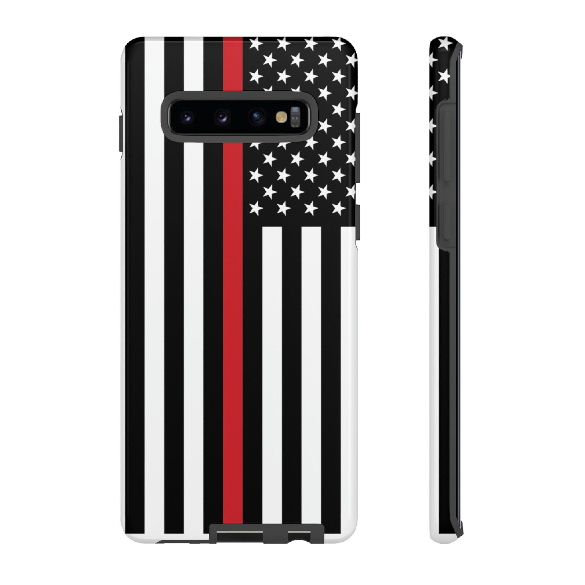 Firefighter Thin Red Line Tough Phone Cases - Etsy