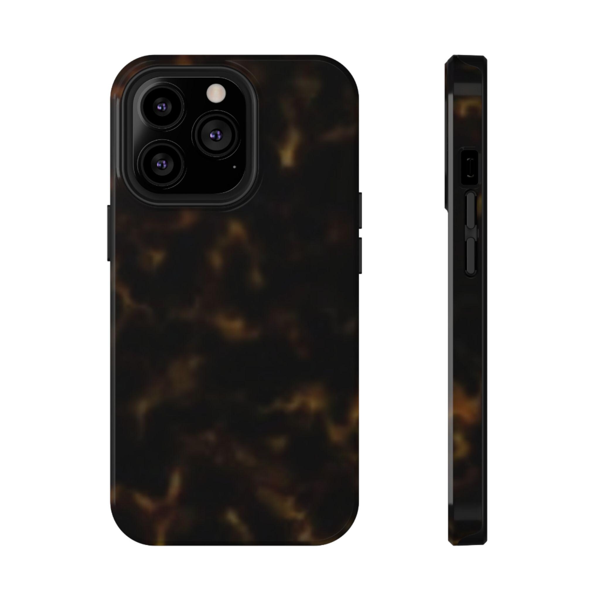 Dark Tortoise Shell Impact-resistant Cases - Etsy