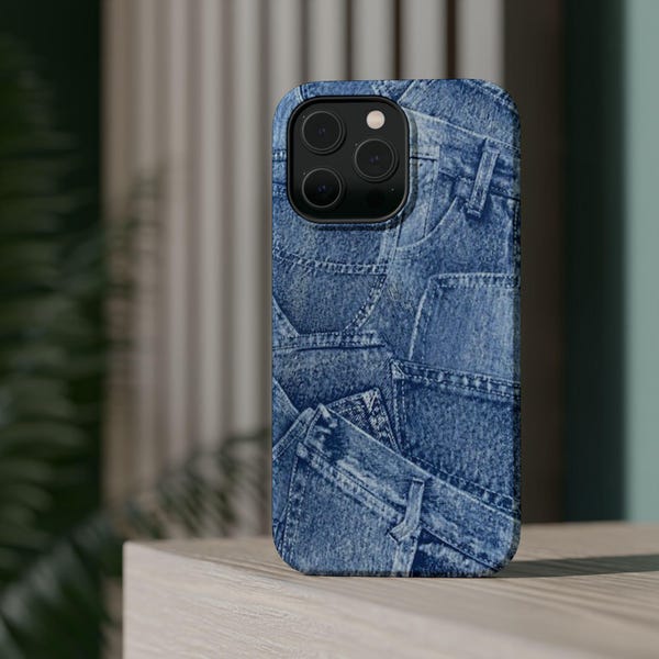 Denim Phone Case - Etsy