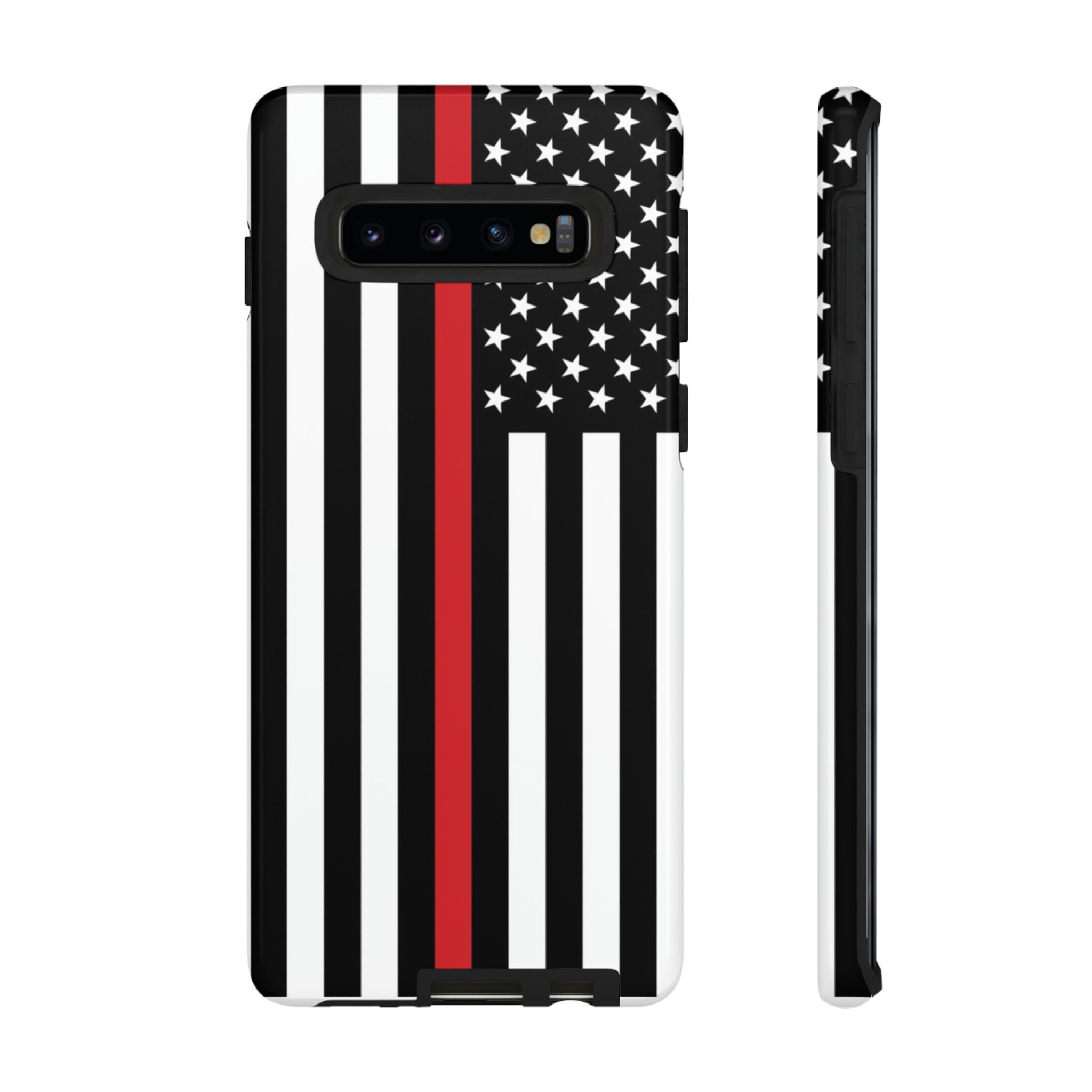 Firefighter Thin Red Line Tough Phone Cases - Etsy