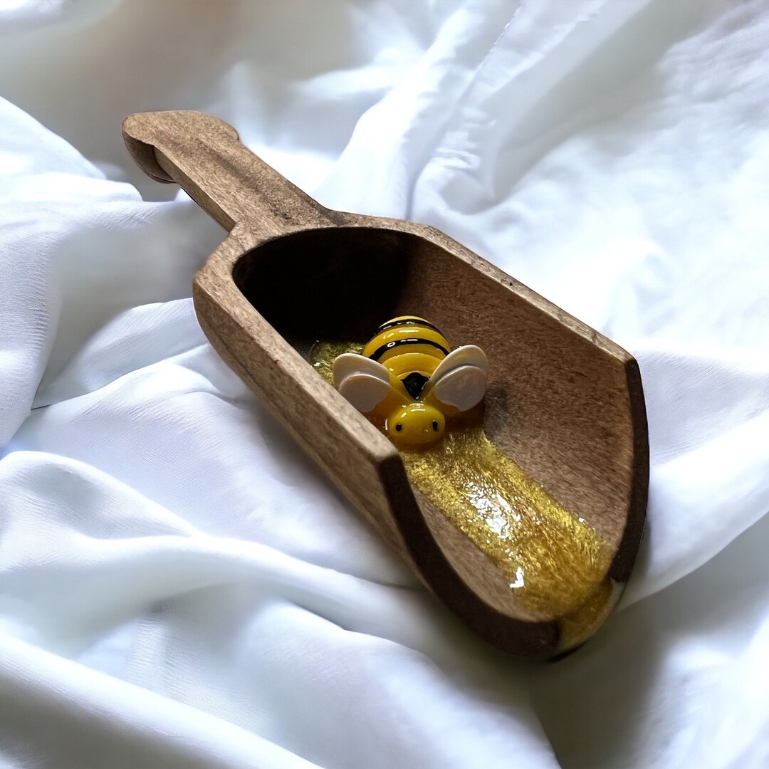Mini Scoop for Tiered Tray, Honey, Bee Decor, Food Prop, Photography ...