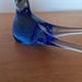 Bergdala Crystal Fork-tailed Swallow Bird Figurine, Vintage Sweden ...
