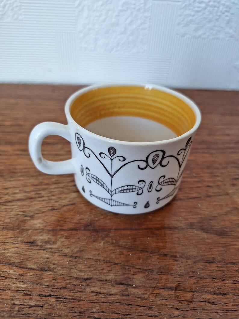 Tea Cup Modell Maria by Helmer Ringström on EH Model for Gefle Upsala ...