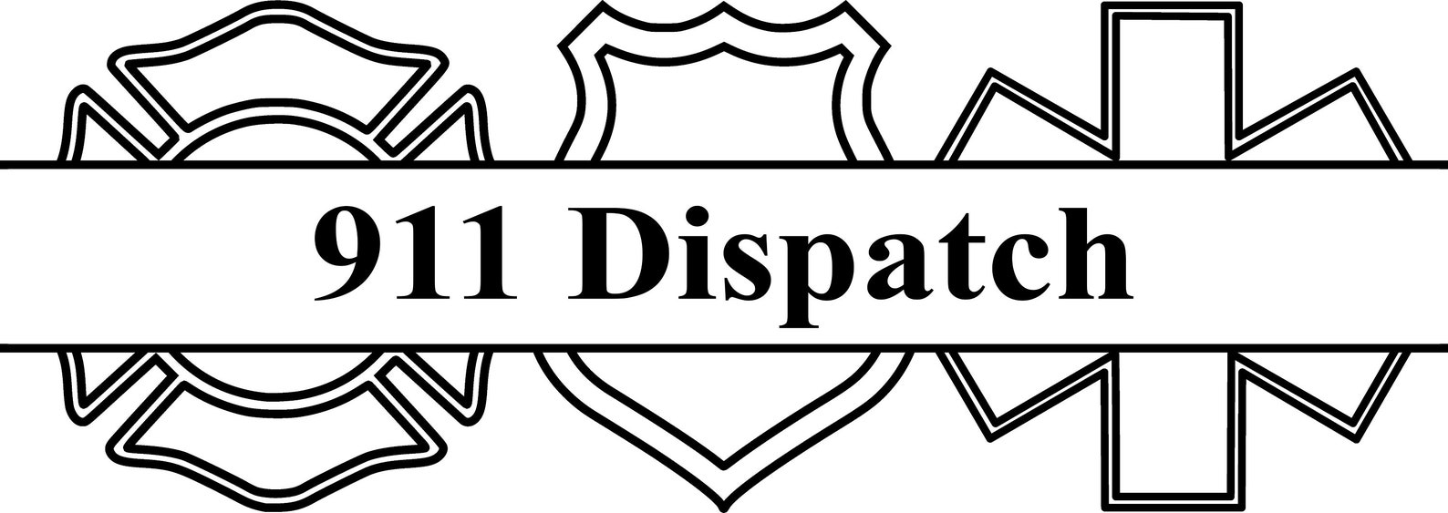 Dispatcher Svg, Dispatch Vector, Fire Police EMT, Cut File, Svg/jpg/png ...