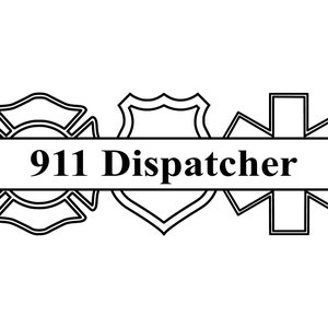 Dispatcher Svg, Dispatch Vector, Fire Police EMT, Cut File, Svg/jpg/png ...