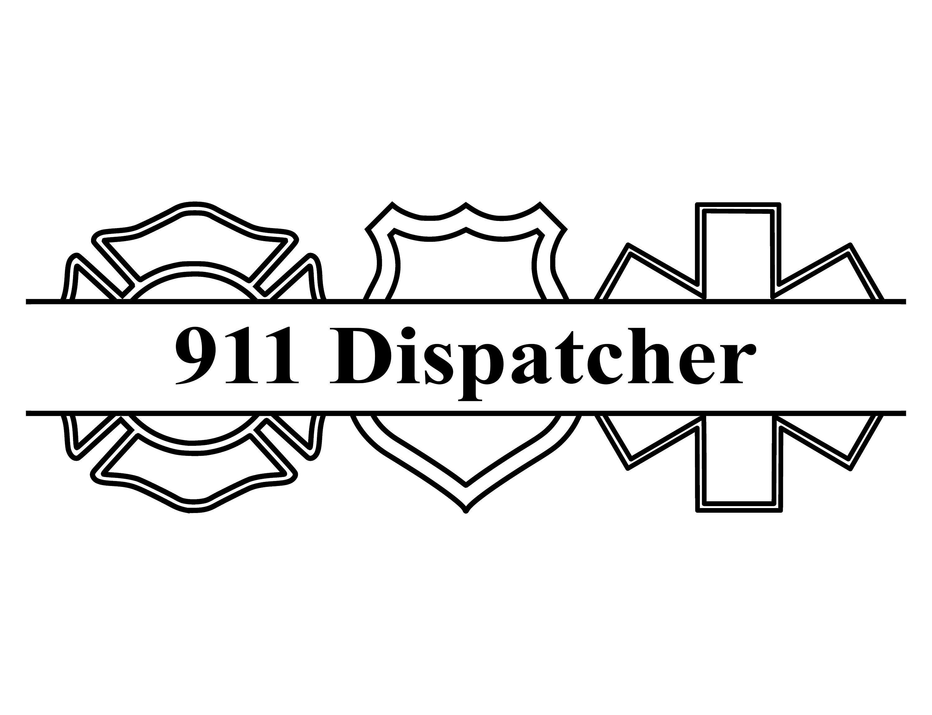 Dispatcher Svg, Dispatch Vector, Fire Police EMT, Cut File, Svg/jpg/png ...
