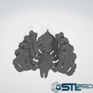 Articulated Skeleton Spider STL: Flexi Halloween Decor (3D Printable ...